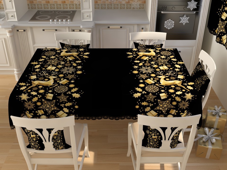 Фотоскатерть Новогодняя коллекция 243